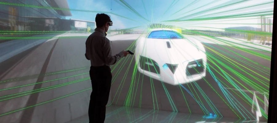 Virtual reality in automotive industry: an engine for digitization